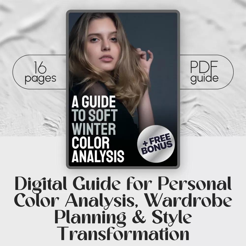 A Guide to Soft Winter Color Analysis | Digital Download for Personal ...