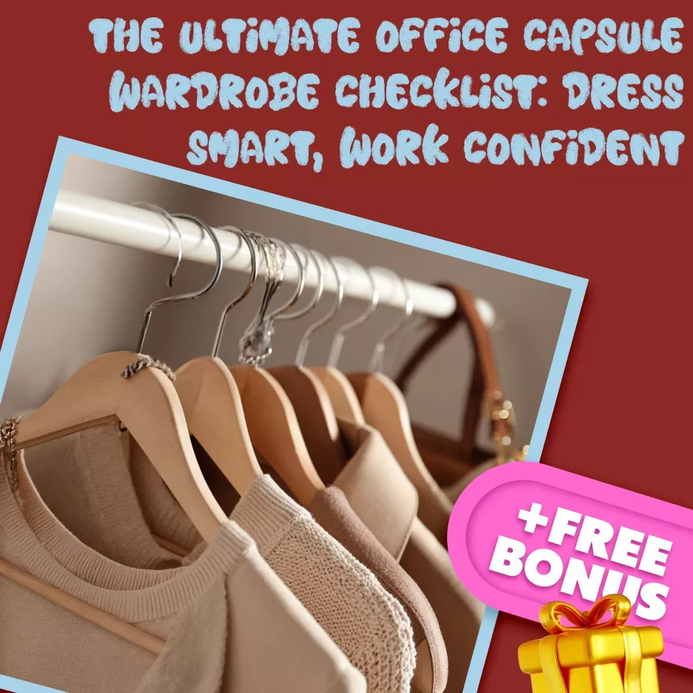 The Ultimate Office Capsule Wardrobe Checklist: Dress Smart, Work ...